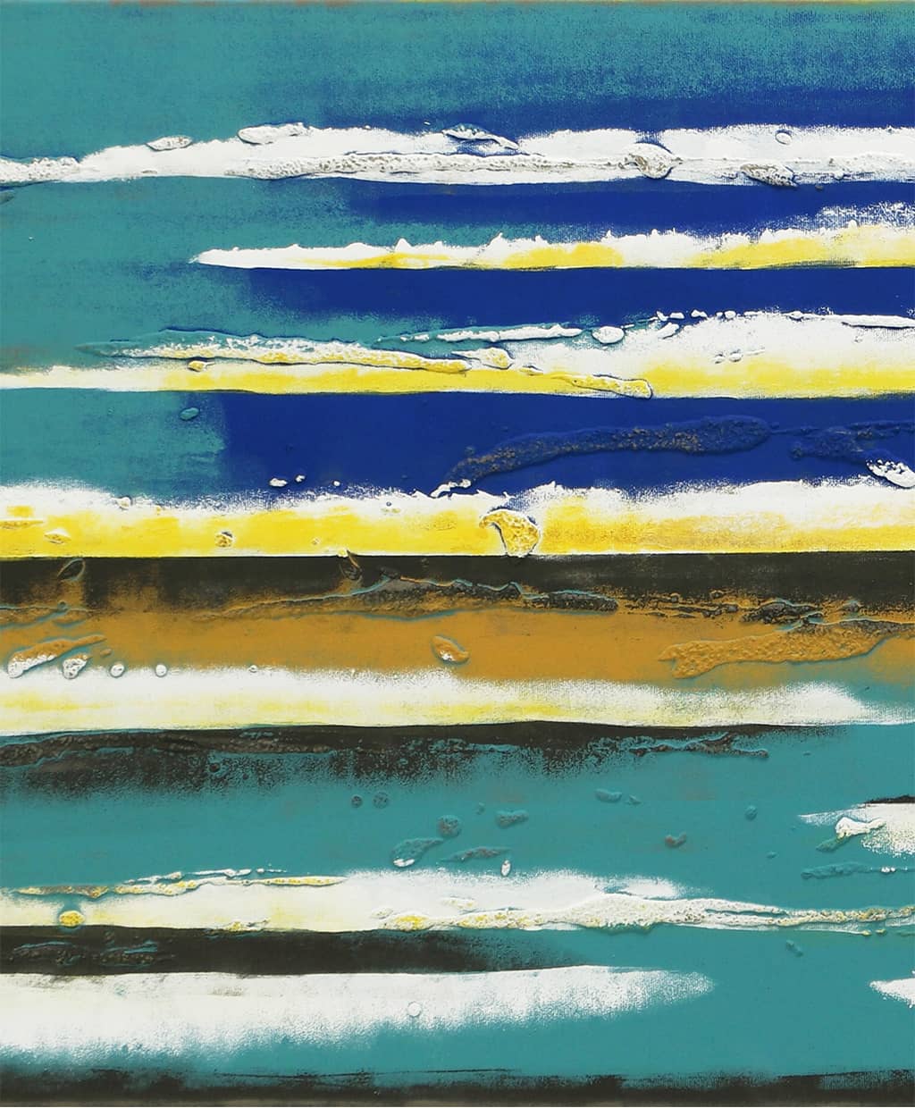 Blue Horizon Landscape - Ronald Hunter