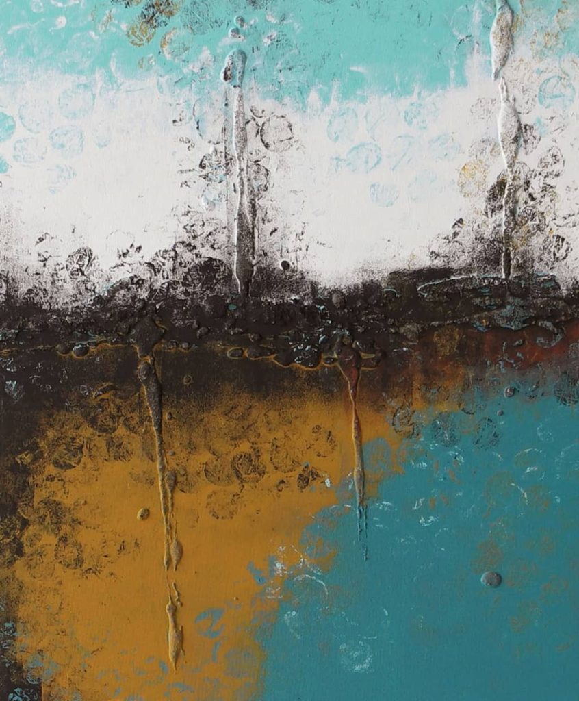 Boiling Bubbles Original Landscape 2 - Ronald Hunter