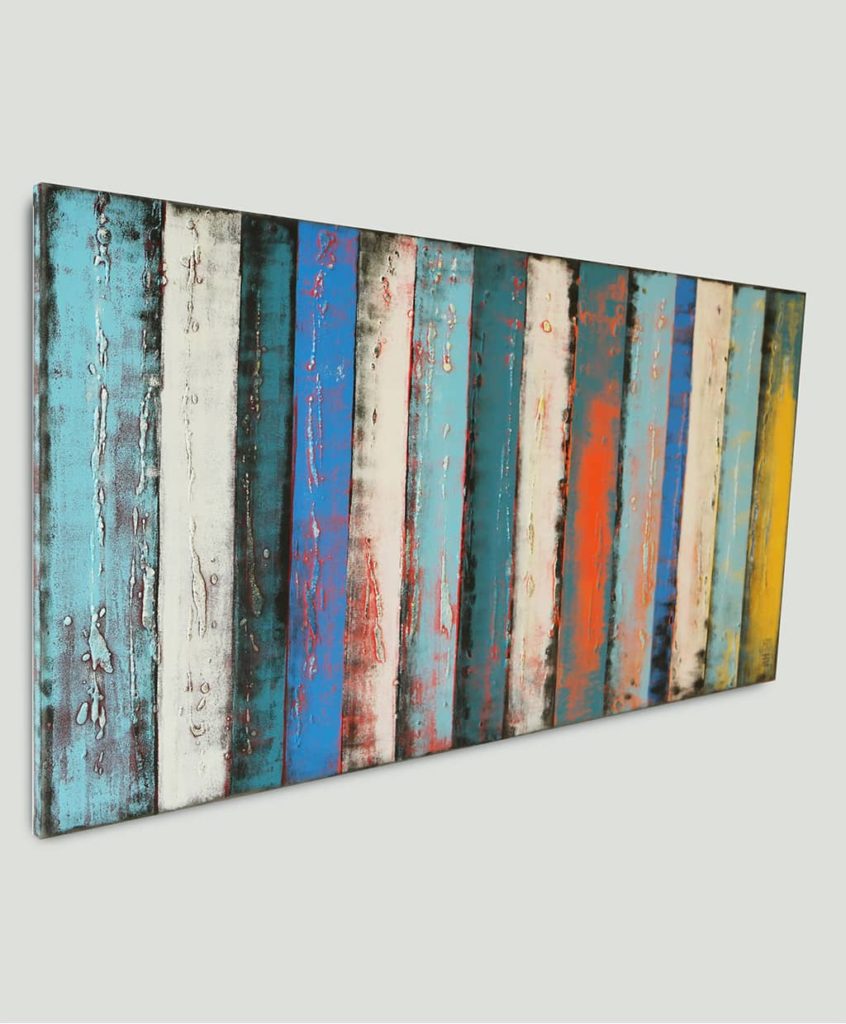 Panels Blue High - Ronald Hunter