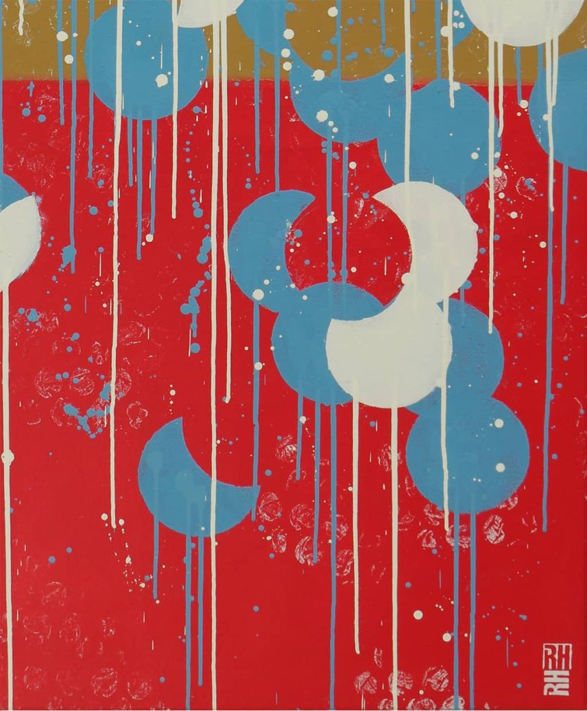 Pop Colors in Red - Ronald Hunter