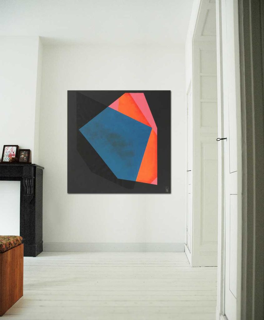 Red Blue Diamond - Ronald Hunter