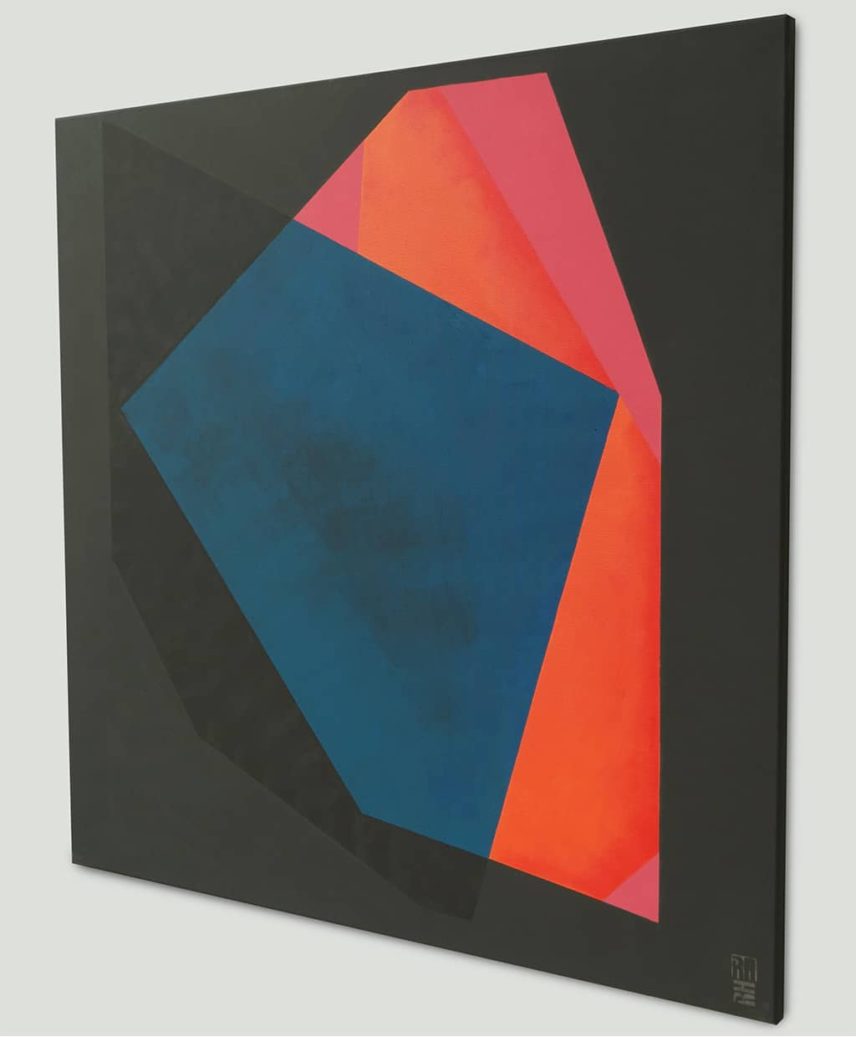 Red Blue Diamond - Ronald Hunter