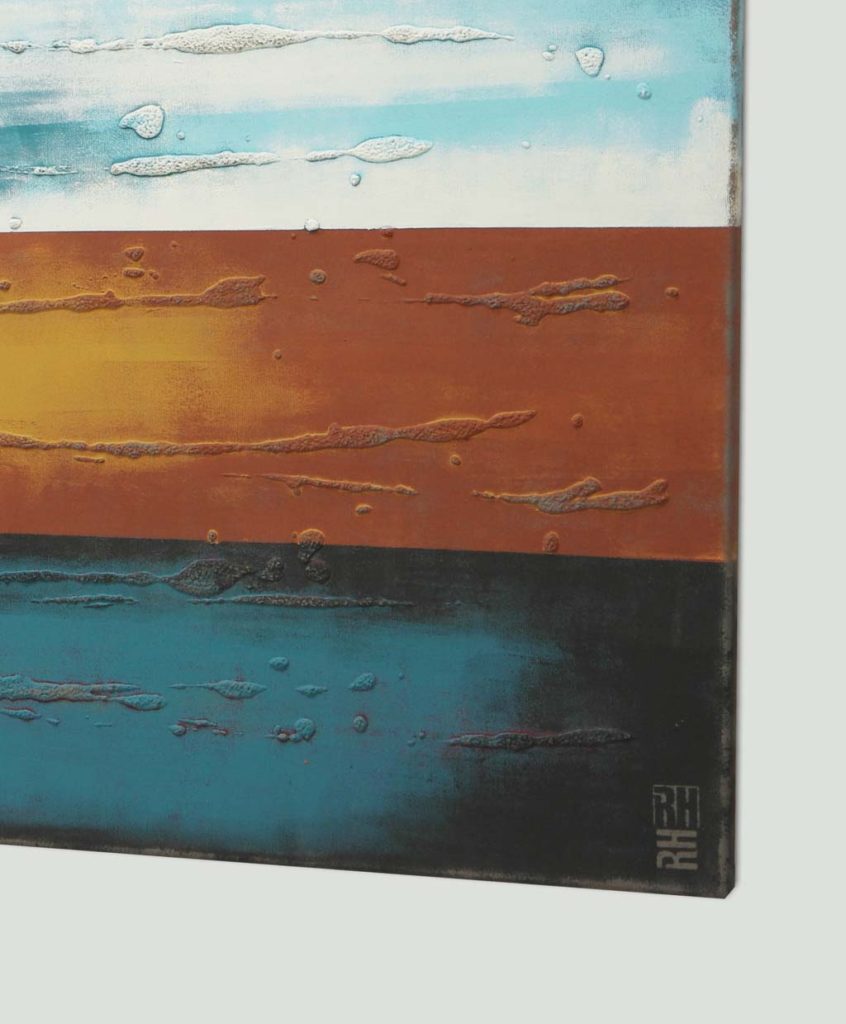 Three Lined Landscape - Ronald Hunter