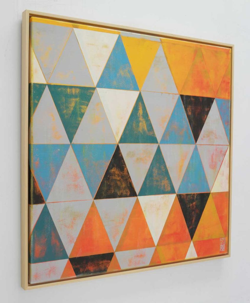 Traffic Triangle Yellow - Ronald Hunter