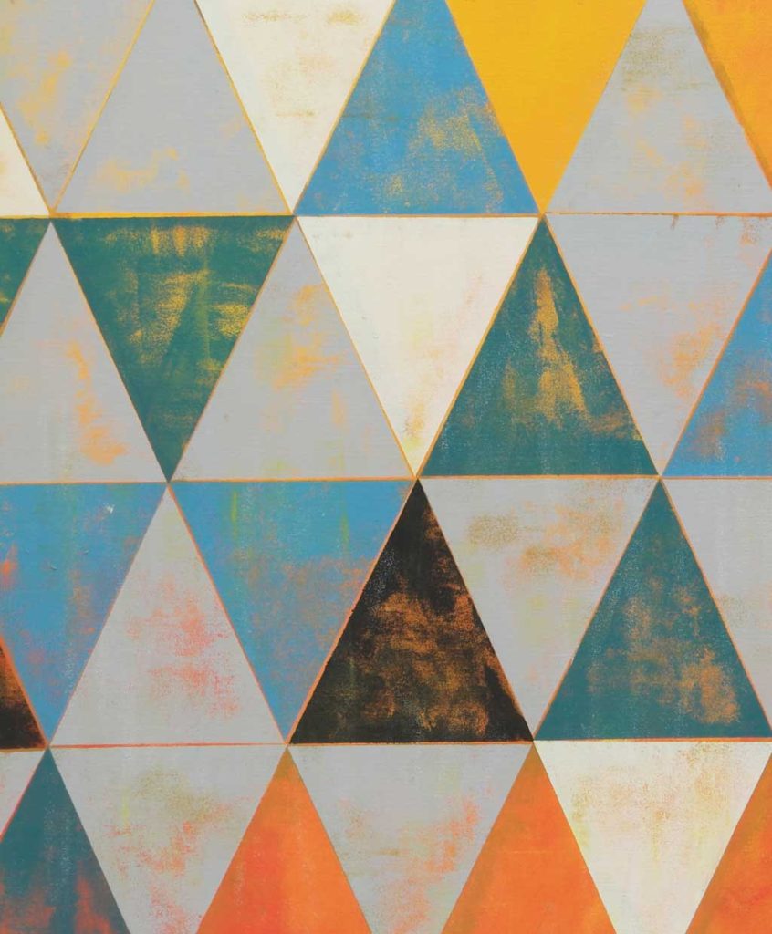 Traffic Triangle Yellow - Ronald Hunter