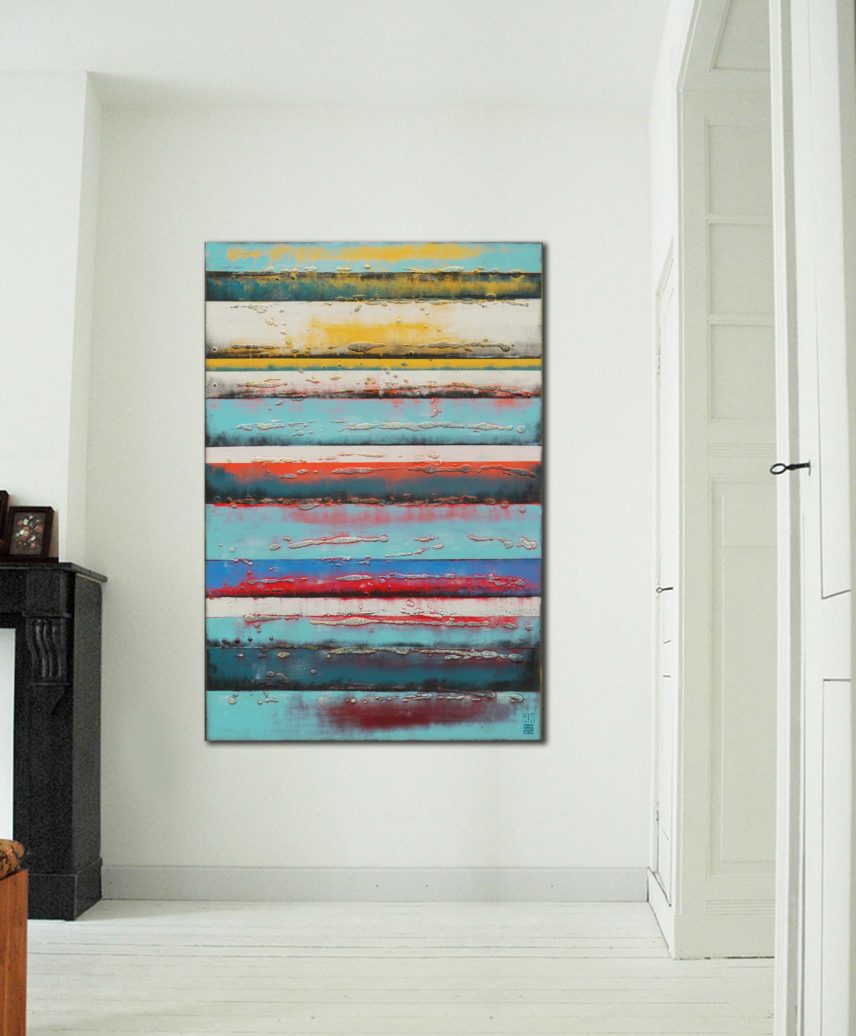 Vertical Panels - Ronald Hunter