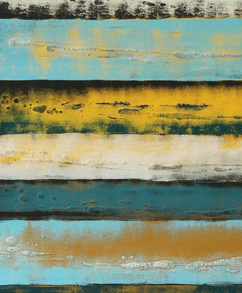 Vertical Panels Dark Blue - Ronald Hunter
